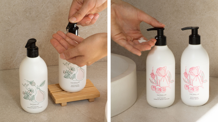 Elevate Your Home Aesthetic with Our Natural Hand Wash & Lotion Duo ...
